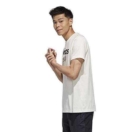 adidas Men's Primeblue Tee Non-Dyed/Black Medium
