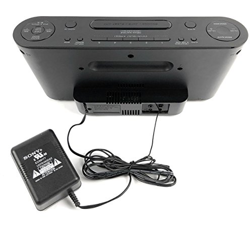 Sony ICFCS10iP - AM/FM Clock Radio with iPod/iPhone Speaker Dock.