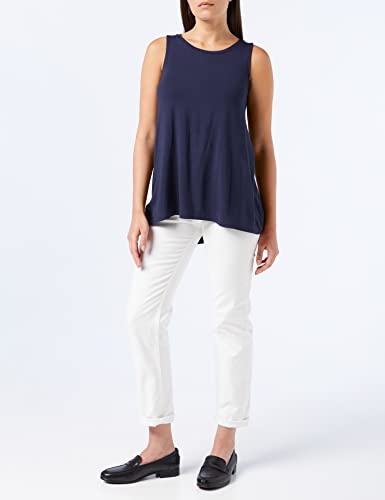 Amazon Essentials Women's Swing Tank (Available in Plus Size), Navy, Large