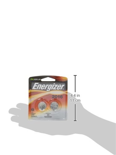 Lithium Batteries, 3.0 Volt, for CR2016/CR2016/SBT-11/LF1/4V [Set of 2]