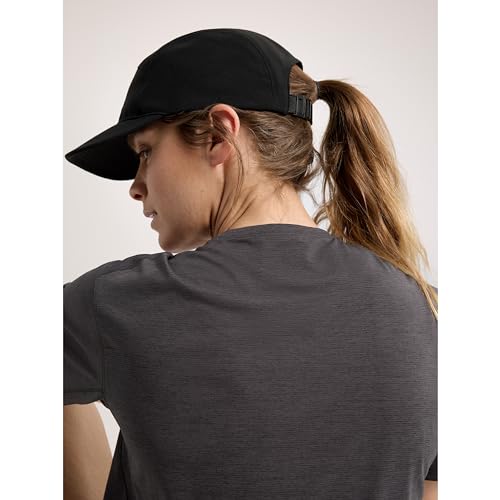 Arc'teryx Calidum 5 Panel Cap | High-Performance Five-Panel Hat | Black, One Size