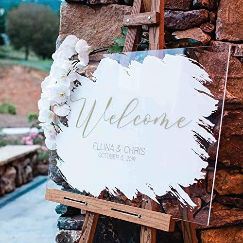 Clear Acrylic Plexiglass Sheet 1/8" Thick Cast Acrylic Sheet 24" x 36" Pack 2, 3mm Transparent Acrylic Board - 24x36 Plexi Glass Perspex Panel for Display Painting Shelf DIY Wedding Signs Cut to Size
