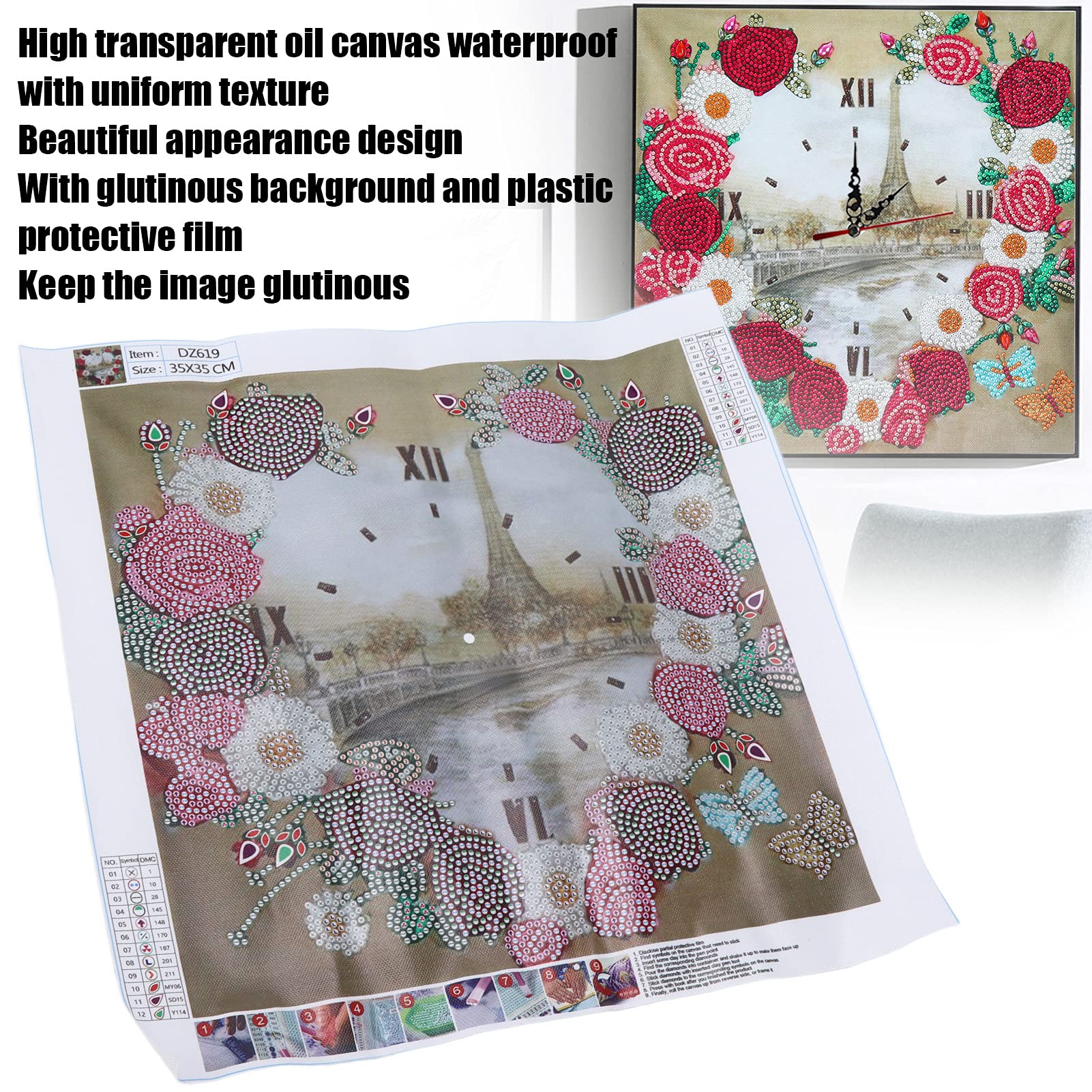 Paintings, 5d Painting High Transparent for Art for DIY Handmade for Painting Tools for Painting Supplies