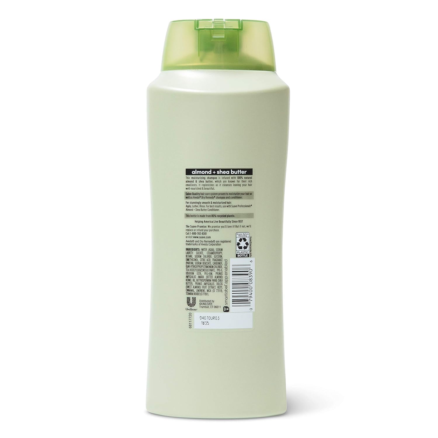 Suave Professionals Moisturizing Shampoo Almond+Shea Butter 32 oz (Pack of 3)