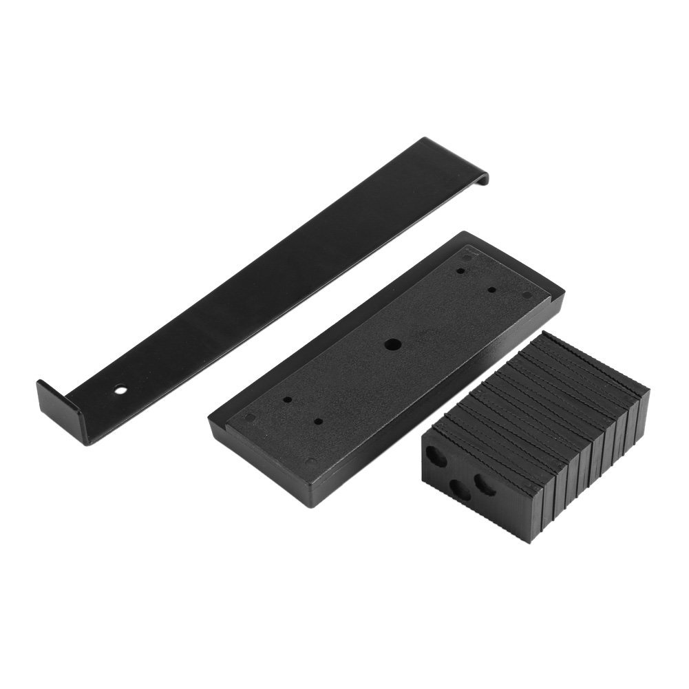 Durable Wooden Floor Installation Fitting Set, 20pcs Spacers 1pc Pull Bar 1pc Tapping Block