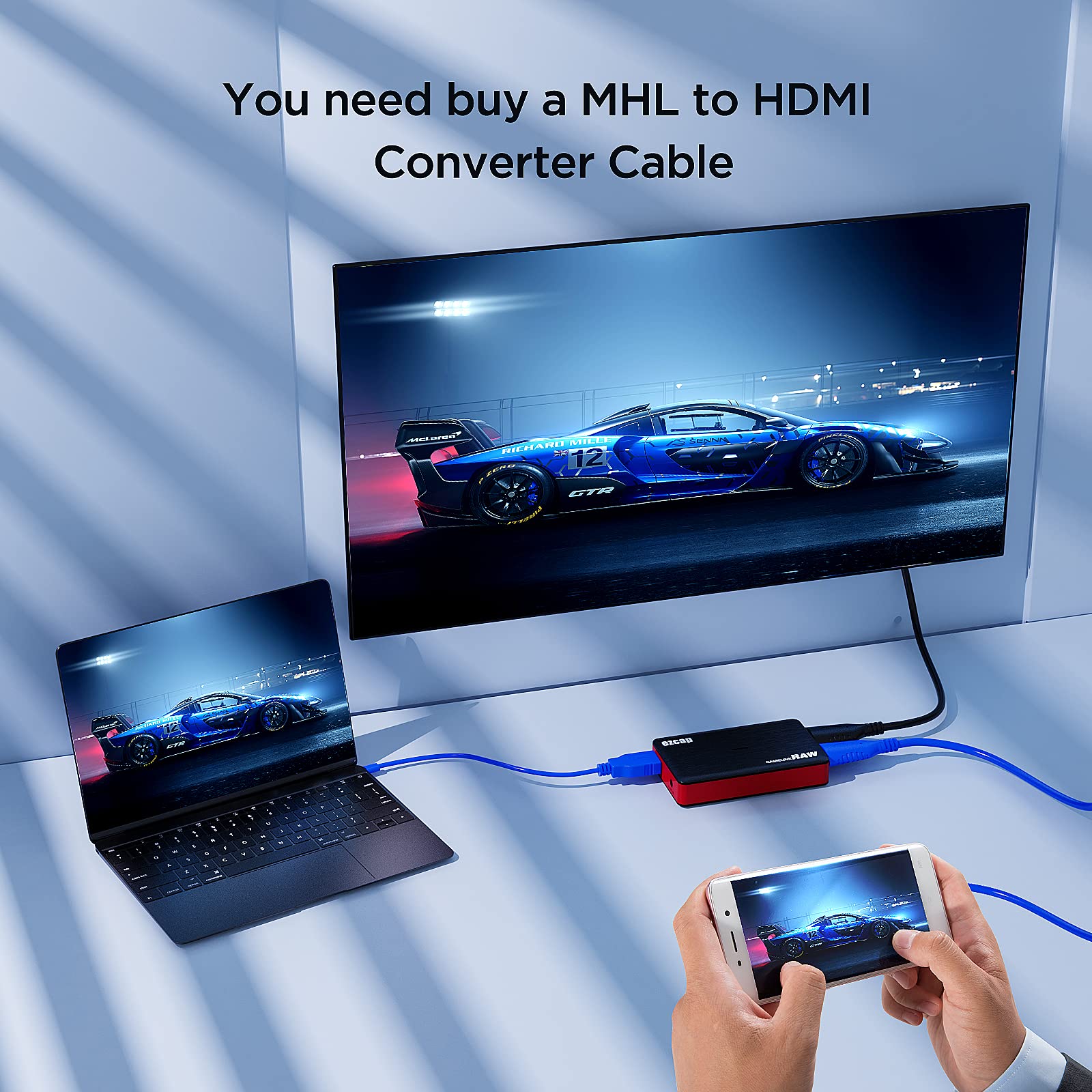 USB3.1 Game Capture Card 4K30, Game Link Raw 4K HDMI Video Capture Live Streaming Record 4K 30 FPS or 1080p120, 1440p60, HDMI Capture Card Compatible with PS5, PS4, Xbox One, Xbox 360, Switch