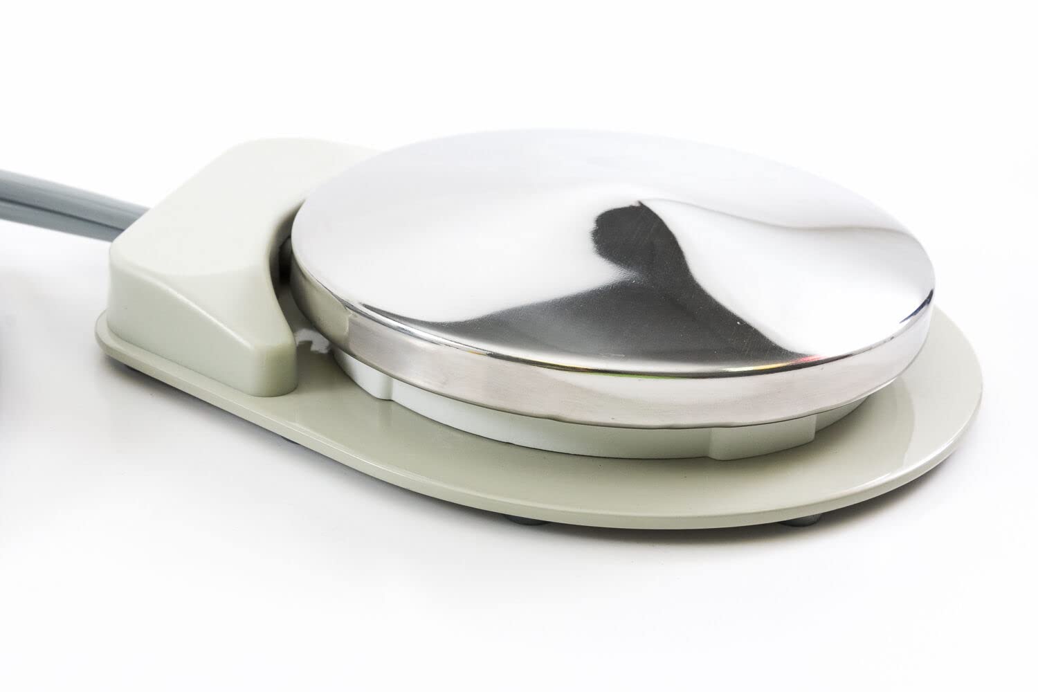 Standard Disc-Type Round Foot Control Pedal with 2 Hole Tubing for Dental Chairs