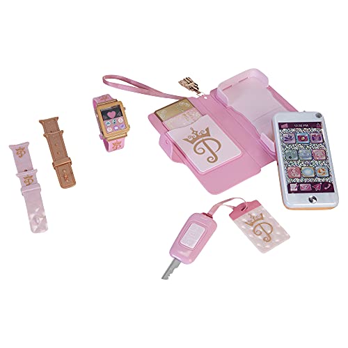 Disney Princess Style Collection Role Play Set with Toy Smartphone and Watch for Girls [Amazon Exclusive]