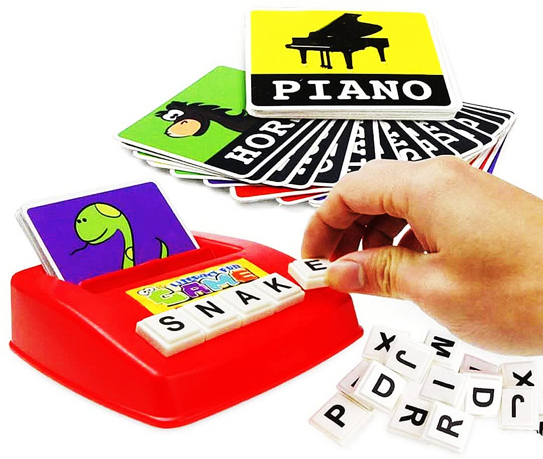 elecnewell Learn to Write Workbook, Numbers Letters Practicing Book Handwriting Educational Montessori Toy for Home Classroom Kindergarten Preschool Kids