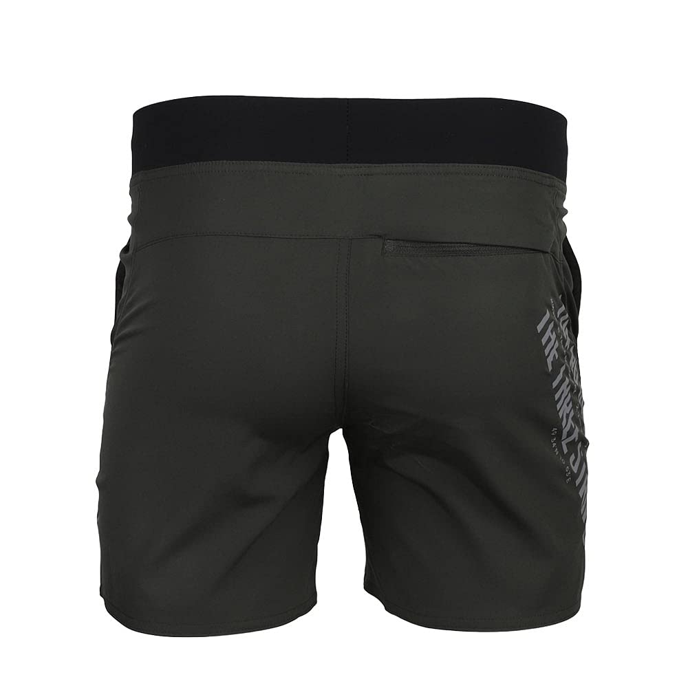 adidas Men's Zip Pocket Tech Short Legend Earth Medium