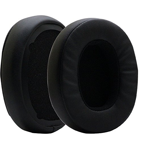 Poyatu Earpads for Skullcandy Crusher Bluetooth Wireless Crusher EVO ANC Over-Ear Headphones Replacement Ear Cushions Hesh 3 / EVO/ANC Venue ANC Ear Pads Repair Parts Black