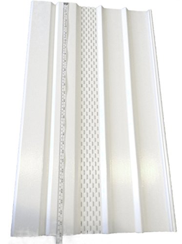 Mobile Home Skirting Vented White Panels Box of 10 16" Wide X 28" Tall. Premium 40 Mil Thickness