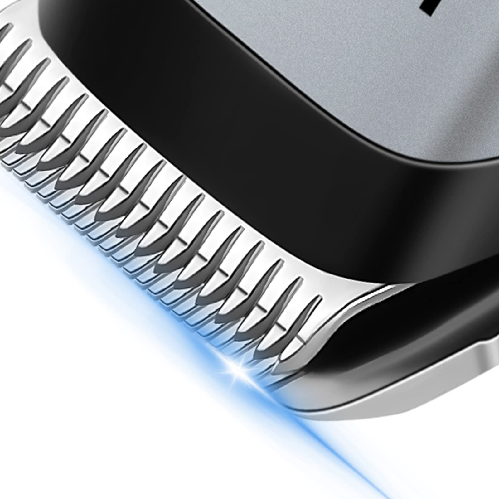 KEMEI Mini Clippers Trimmer Groomer Cordless Self-Haircut Kit Styling Shears with Stainless Steel
