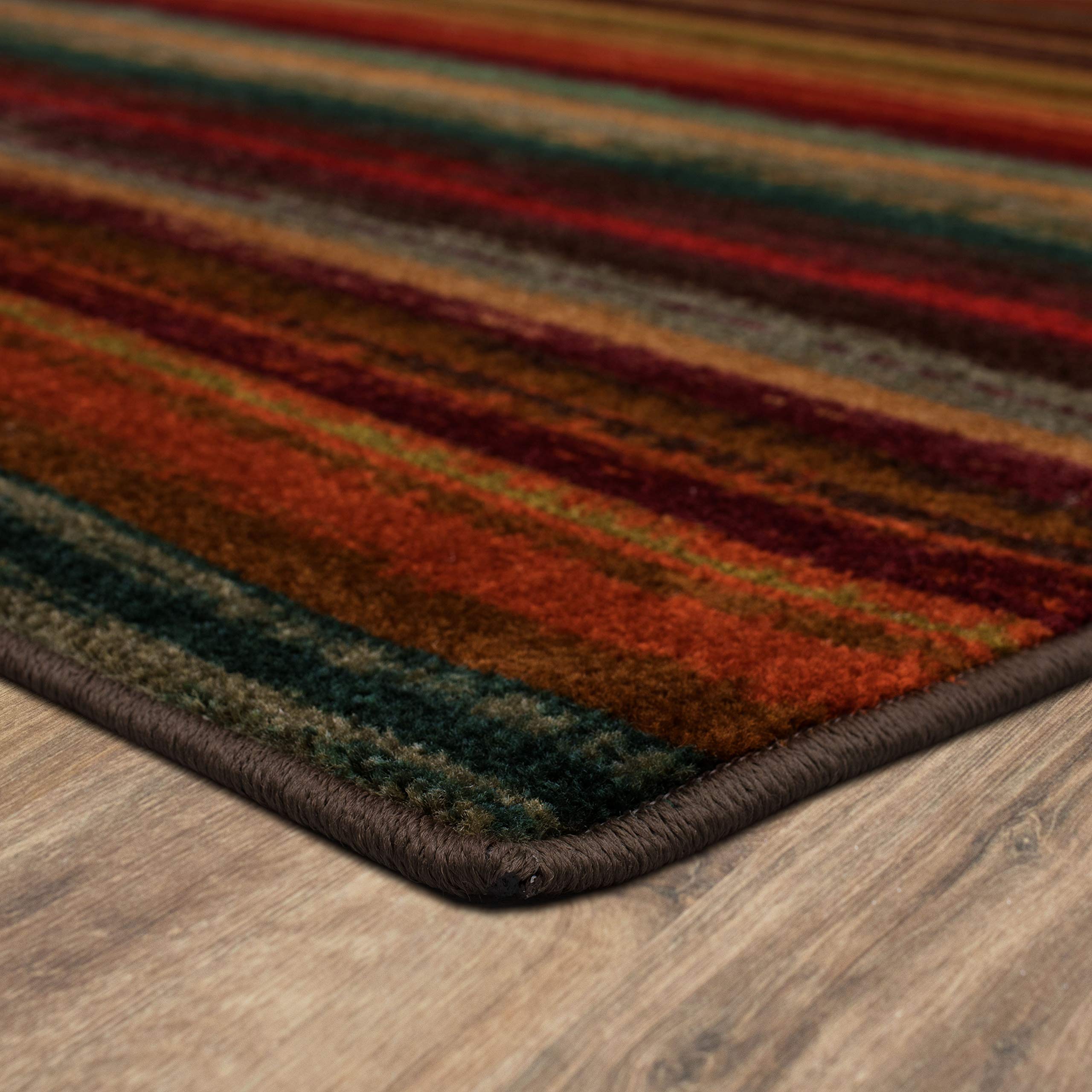 Mohawk Home New Wave Boho Stripe Area Rug, 6'x9', Multi