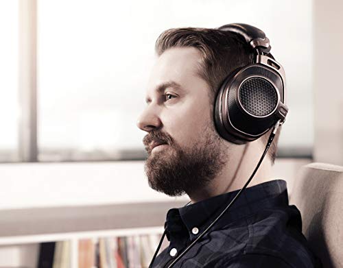 Cleer Audio NEXT Wired Audiophile Headphones - High End Lambskin Memory Foam Studio Earpads, Open Back, Alloy Structure, Innovative Ironless Magnesium Driver Units, Award Winning High-Resolution Sound