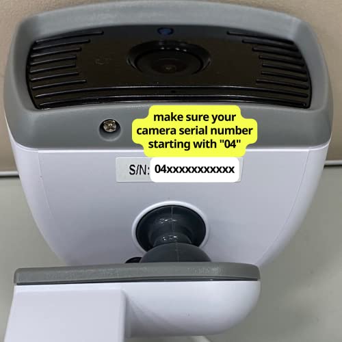 Moonybaby Trust 30 Replacement Monitor, Only for Camera's S/N Number Starting with 04", say S/N:04xxxxxxxxxxxxx