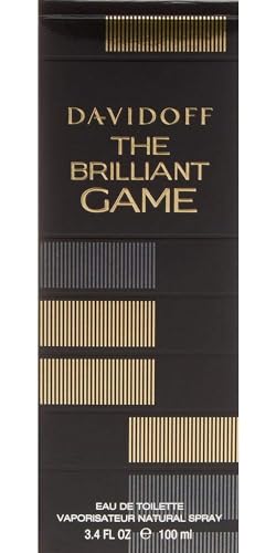 Davidoff The Brilliant Game Men's Eau de Toilette Spray, 3.4 Ounce