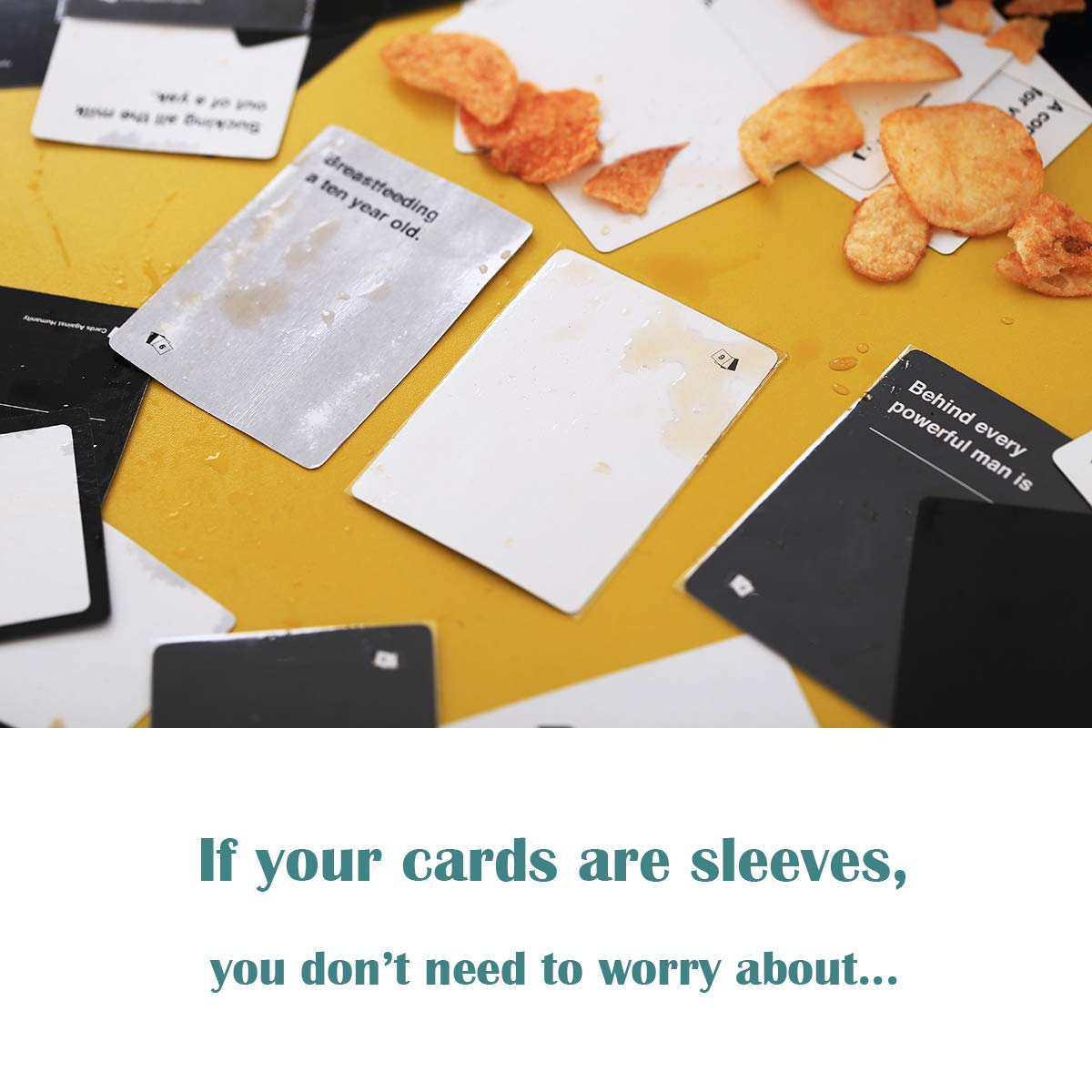 DeElf 1000 Bulk Clear Card Sleeves for Playing Card Standard Size Trading Game Fit MTG Baseball and Sport Cards Acid Free Enhance Penny Protector