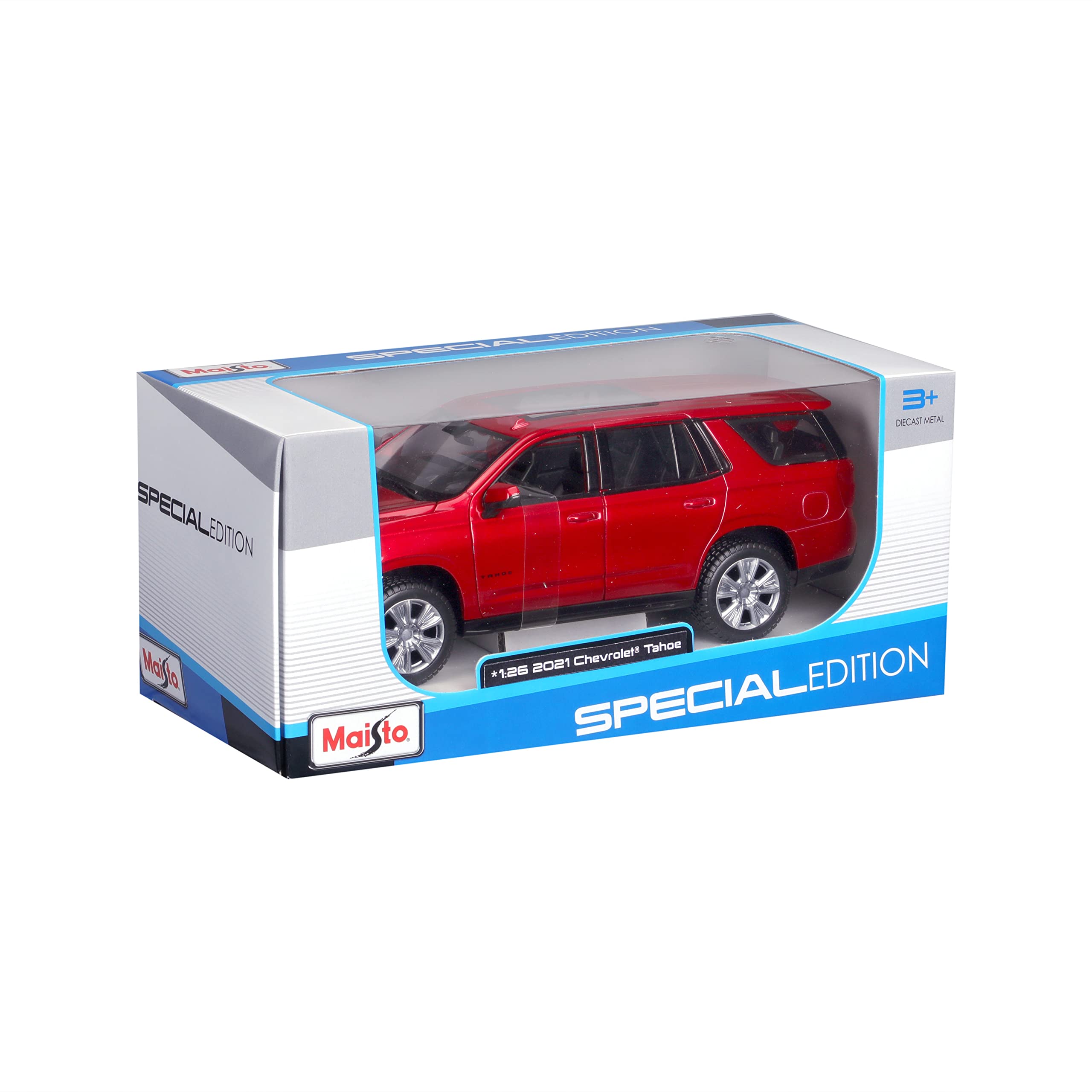 Maisto M31533 May Cheong Group 1:24 Chevy Tahoe-Red-Vehicle for Children from 3 Years-M31533