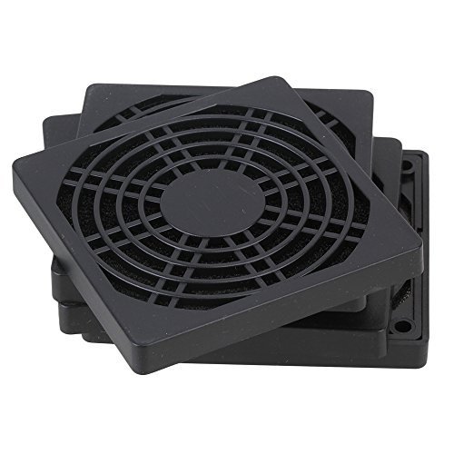 VNDEFUL 5PCS 85mm Computer Dustproof Fan Protector Dust Filter Cover Grill