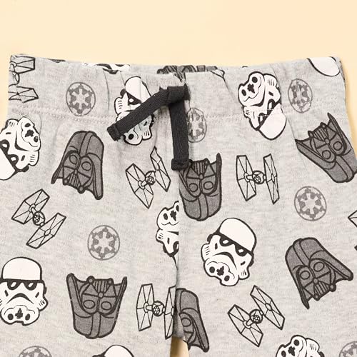 Amazon Essentials Disney | Marvel | Star Wars Baby Boys' Shorts, Pack of 3, Star Wars Tiny Trooper, 24 Months