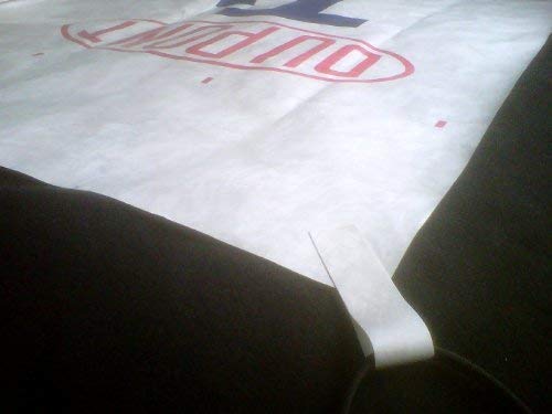Anchor Tab Products - 8 X 4 ft. Tyvek House Wrap Ground Sheet - Tent Footprint - Camp Tarp w/ 6 Anchor Loops