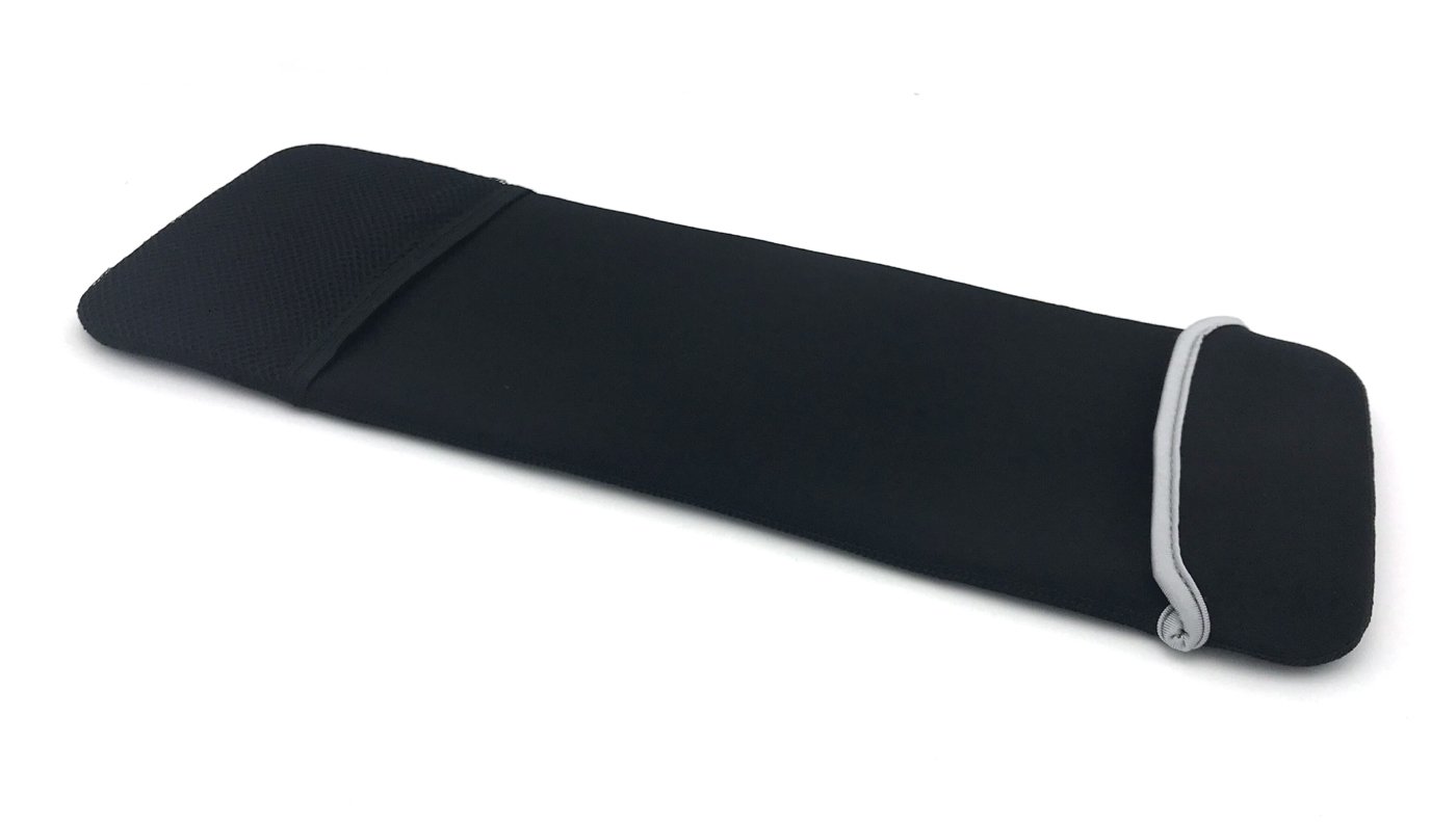 Wanty Black Color Neoprene Dust-Proof Cover Carry Bag Sleeve Protectors for Logitech MK270 Wireless Keyboard and Mouse Combo