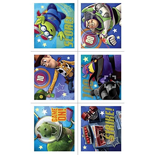 Disney Bundle Buzz Lightyear Backpack and Lunch Bag Set - 6 Pc Bundle with Buzz Lightyear Backpack, Buzz Lightyear Lunch Box, Water Bottle, Stickers, Tattoos, and More (Buzz Lightyear Bags for Kids)