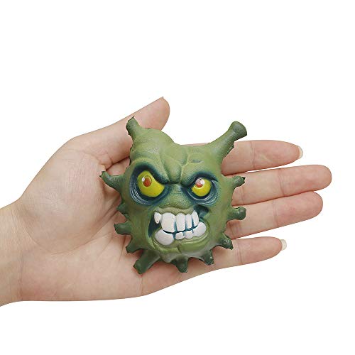 Anboor Mini Virus Squishies Small Kawaii Soft Slow Rising Scented Squishys Stress Relief Kids Toys (1 Pcs)