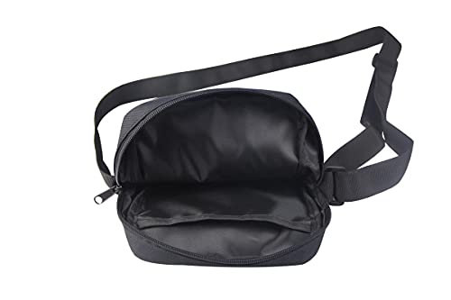 GIFTPUZZ Women's Casual Cross Body Shoulder Bag Purple Butterfly Messenger Handbag Tote Purse with Adjustable Strap Cell Phone Pouch Purse Wallet