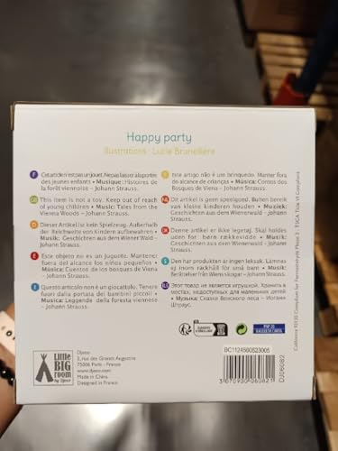 DJECO Happy Party Musical Treasure Box