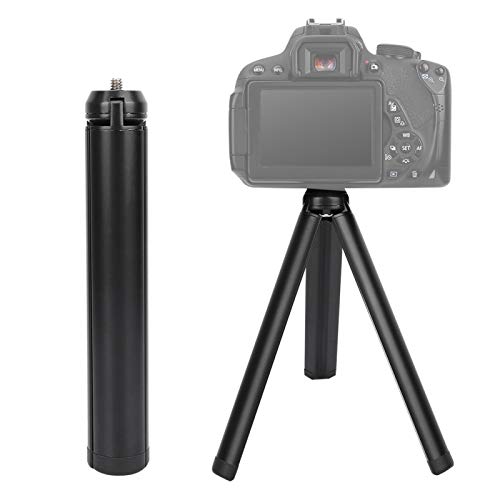 Action Camera Tripod, Aluminium Alloy High Bearing Capacity Phone Tripod Stand, with Anti-Slip Rubber Mat for Gimbal Phone