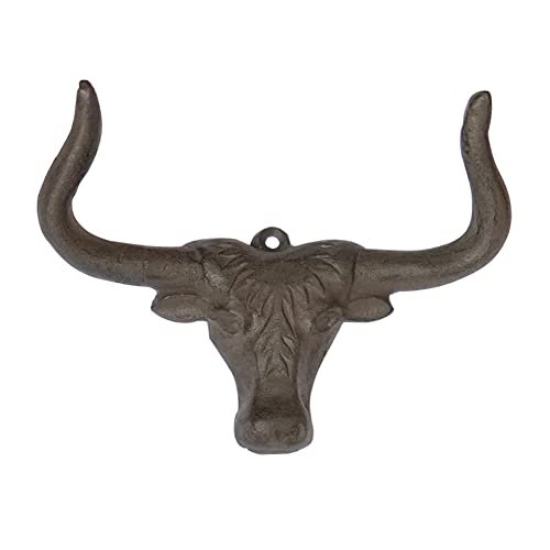 Coat Hooks Wall MountedοΌJfwuHap 1 Piece Wall Hangers Iron Hook Bull Head Hook Animal Shaped Coat Hat Hooks Metal Wall Hooks Hangers Wall Hooks , Wall Hooks for Hanging Clothes Backpack Coats