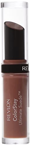 REVLON ColorStay Ultimate Suede Lipstick, Longwear Soft, Ultra-Hydrating High-Impact Lip Color, Formulated with Vitamin E, Influencer (099), 0.09 oz