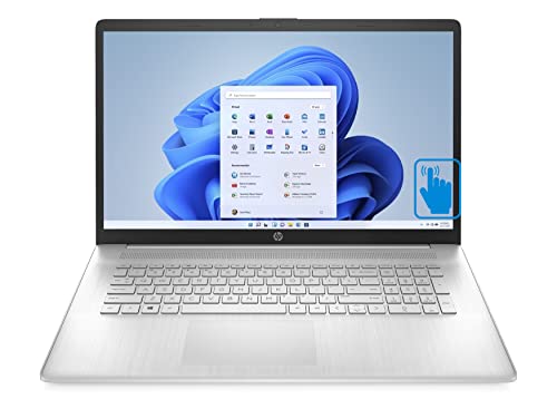 HP 17 Business Laptop 17.3" HD+ Touchscreen 12th Gen (Intel i7-1255U 10-Core 1.70GHz, 32GB RAM, 1TB PCIe SSD, Intel Iris Xe, WiFi 6, Bluetooth 5.2, Webcam, Backlit KB, Win 11 Home) w/Dockztorm Dock