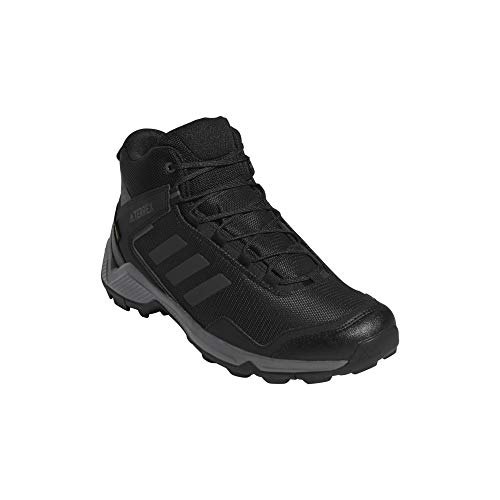 adidas Outdoor Men's Terrex EASTRAIL MID GTX Hiking Boot, Carbon/Black/Grey Five, 7 D US