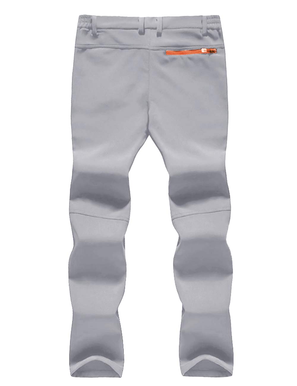EKLENTSON Mens Hiking Pants Outdoor Fishing Snow Ski Warm Lightweight Work Pants Light Grey