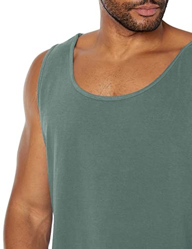 Comfort Colors Men's Adult Tank Top, Style 9360 (Medium, Light Green)