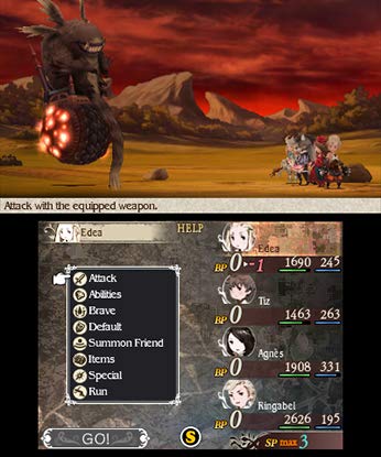 Bravely Default - Nintendo 3DS
