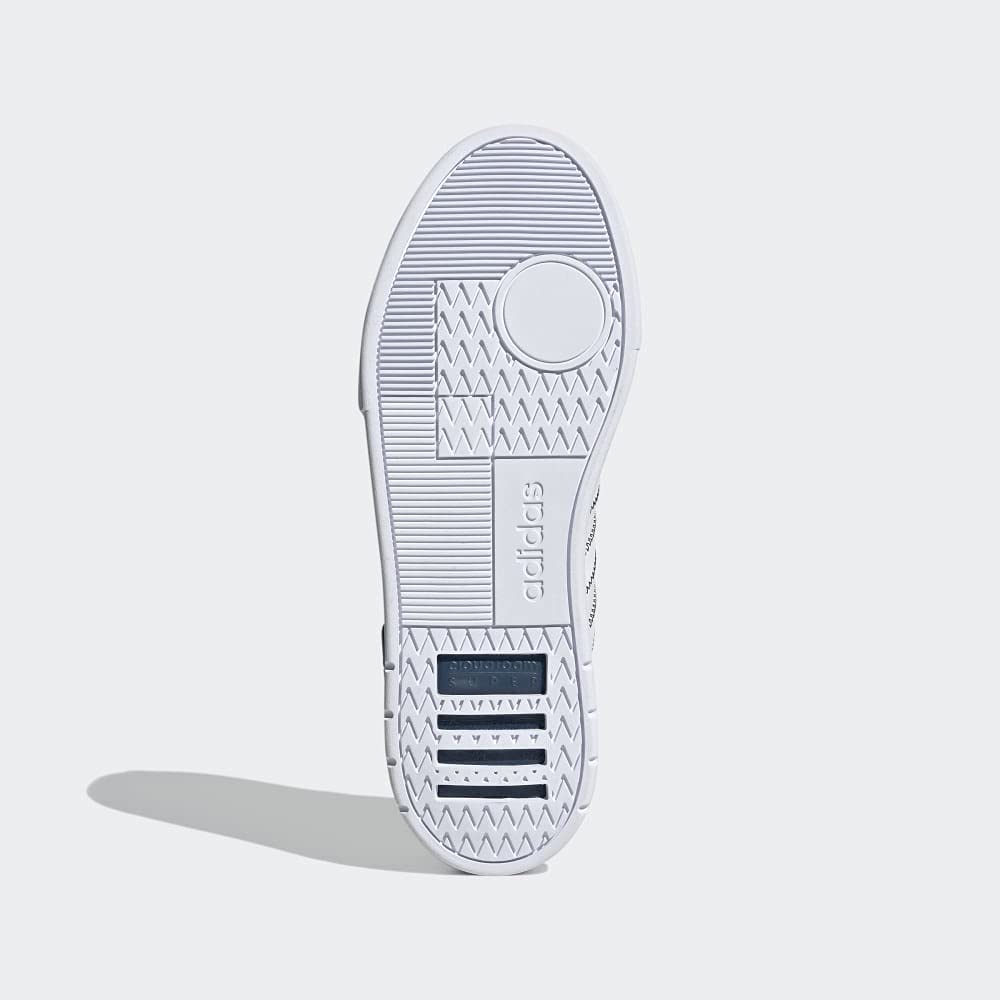 adidas Men's Futurecourt Racquetball Shoe, White/White/Sonic Ink, 10