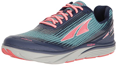 Altra Women's Torin 3.0 Road Running Shoe, Blue/Coral, 6.5 B US