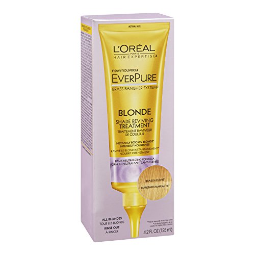 L’Oréal Paris Hair Care Expertise Everpure Reviving Treatment Formula, Blonde, 4.2 Fluid Ounce