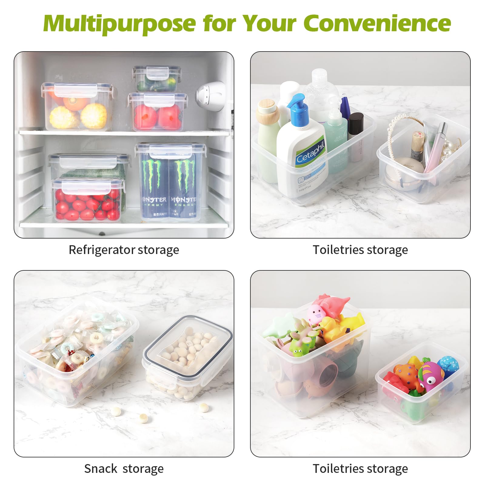 Airtight Food Storage Containers-Leakproof Plastic Meal-Prep Lunch Containers Reusable,Microwave, Oven, Freezer and Dishwasher safe Crisper, 12PCS - (6 lids & 6 Containers,Includes Labels & Pen)
