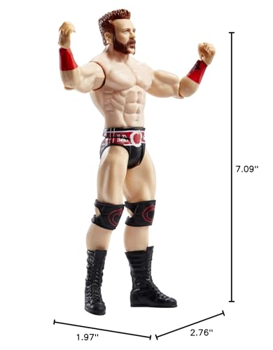 Mattel Wrestlemania Action Figure, Sheamus, Posable 6-inch Collectible & Gift for Ages 6 Years Old & Up