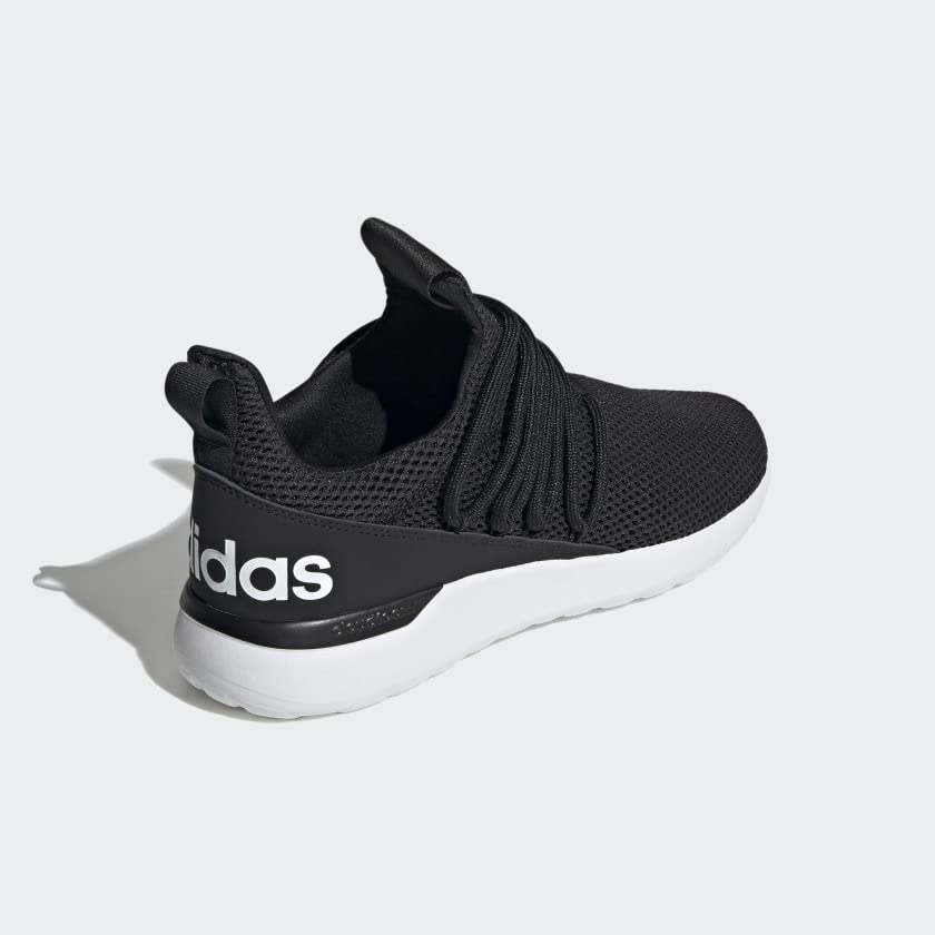 adidas Men's Lite Racer Adapt 3.0 Running Shoe, Core Black/Black/White, 12