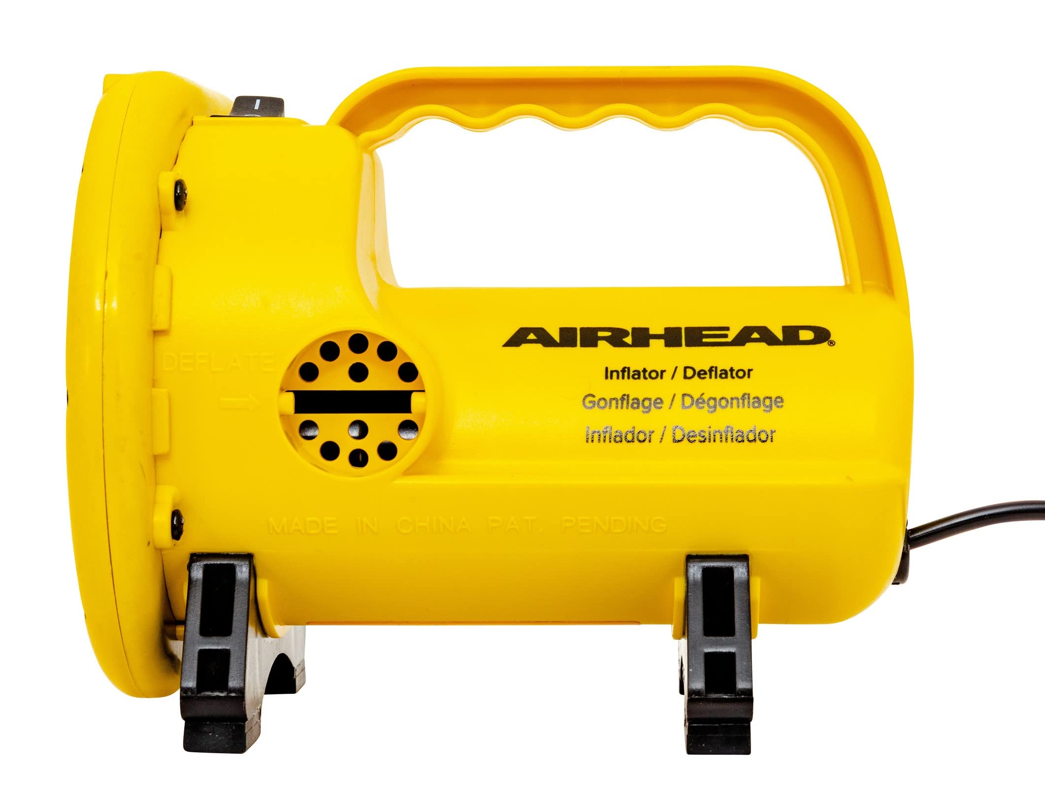 Airhead High Pressure Air Pump, 12v, Yellow (AHP-12HP)