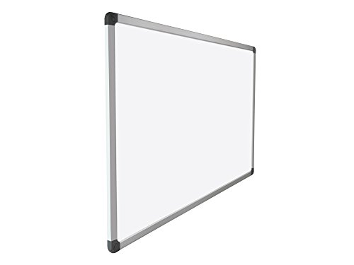 V VAB-PRO 24x36 inch Magnetic Dry-Erase White Board with Adjustable Pen Tray; Installation Kit Incl. & Wall Mount; Aluminum Frame; Sturdy Build for Classroom, Studio, Office -W312436-01