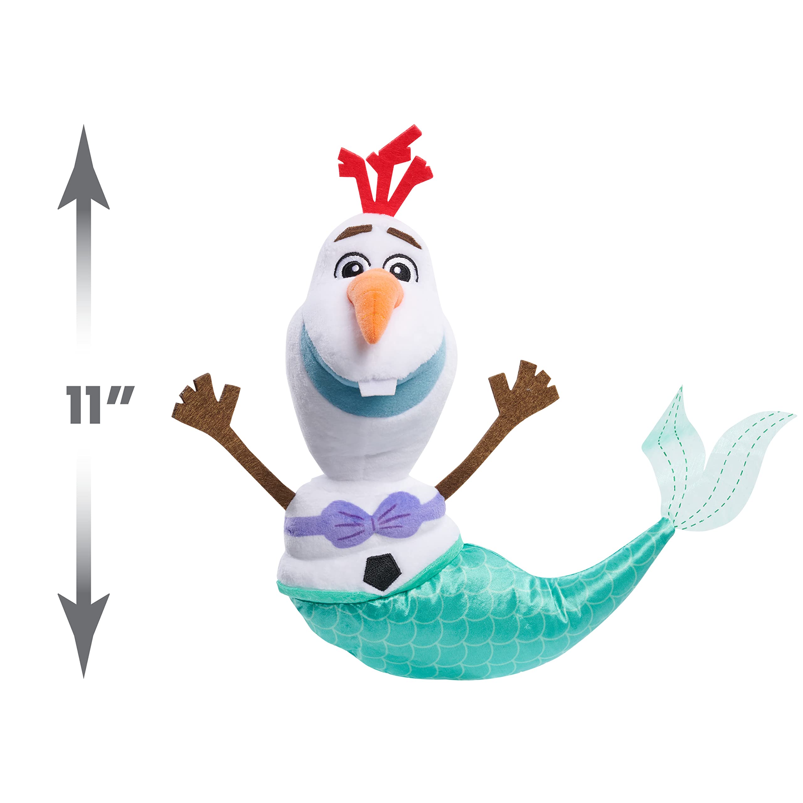 Disney Frozen Olaf Presents 3-Piece Plushie Pack, Small Stuffed Toys, Officially Licensed Kids Toys for Ages 3 Up, Amazon Exclusive
