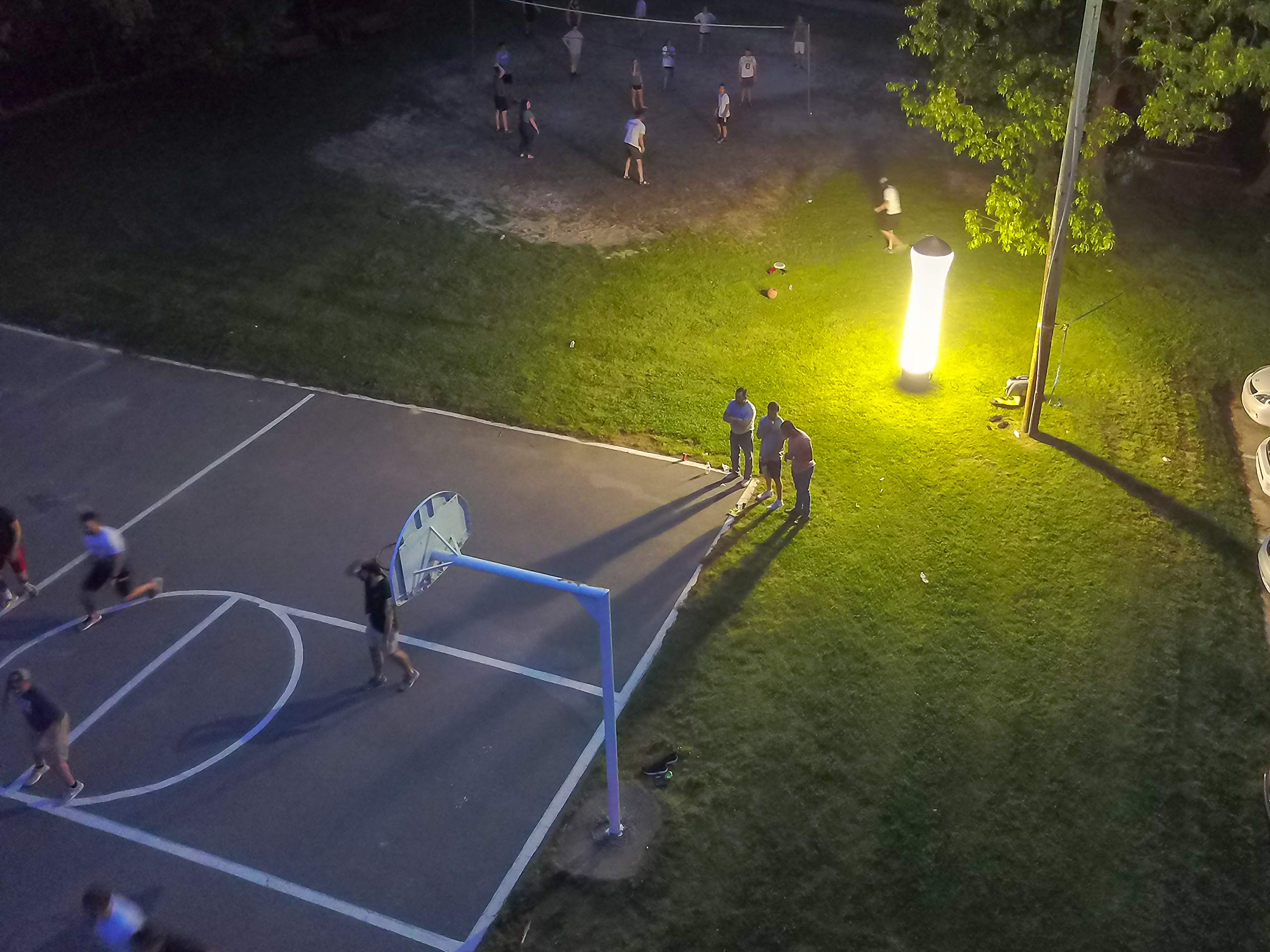 AirLight - 10ft Tall Inflatable LED Light Tower - Pro Level Area Lighting for Outdoor Events - 37,200 Lumens by LTA Projects