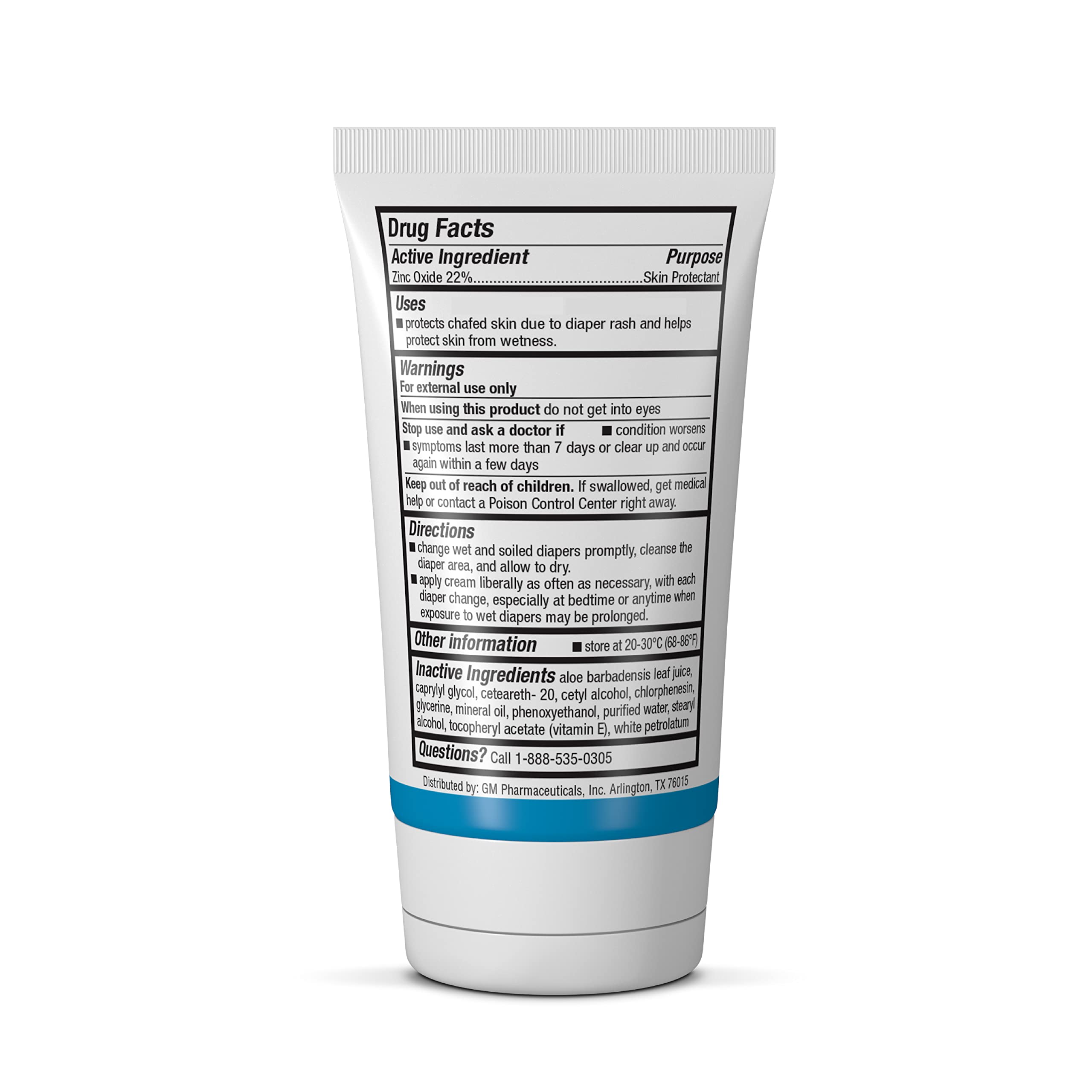Z-Bum Daily Moisturizing Diaper Rash Cream – Baby Diaper Rash, Chafing, Adult Incontinence Irritation - With Aloe, Vitamin E, Zinc Oxide